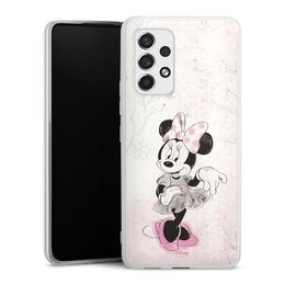 DeinDesign Galaxy A53 5G Handy Silikon H&uuml;lle Case transparent Handyh&uuml;lle Minnie Mouse Vintage Disney Silikon Case