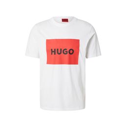 Hugo T-Shirt 'Dulive222' Herren Gr&ouml;&szlig;e XL rot / schwarz / wei&szlig;