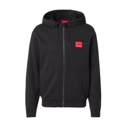 Hugo Sweatjacke 'Daple' Herren Gr&ouml;&szlig;e XS rot / schwarz