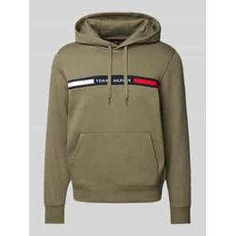 Tommy Hilfiger Hoodie mit Label-Stitching