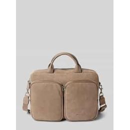 Marc O'Polo Business-Tasche aus Velours-Rindleder