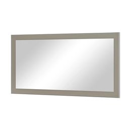 Höffner Spiegel 120 x 60 cm Duna ¦ beige ¦ Glas, Aluminium, Holzwerkstoff ¦ Maße (cm): B: 120 H: 60 T: 3