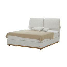 SKAGEN STUDIO Boxspringbett Sild ¦ creme ¦ Maße (cm): B: 184 H: 134