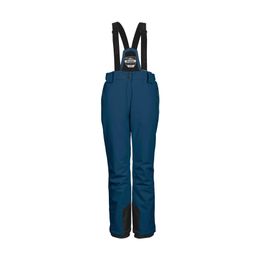 Skihose Killtec "KSW 249 WMN SKI PNTS", Damen, Gr. 40, Normalgrößen, blau (dunkelpetrol), Oberstoff: 100% Polyester, Futter: 100% Polyester, Wattierung: 100% Polyester, sportlich, Hosen