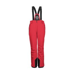 Skihose Killtec "KSW 249 WMN SKI PNTS", Damen, Gr. 42, Normalgrößen, rot, Oberstoff: 100% Polyester, Futter: 100% Polyester, Wattierung: 100% Polyester, sportlich, Hosen