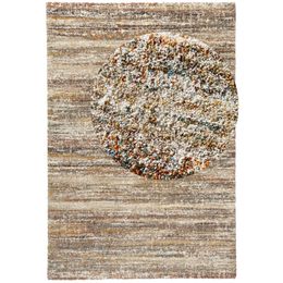 Hochflor-Teppich Hanse Home "Granite" Gr. 2, braun, B:80cm H:25mm L:150cm, Kunstfaser, Teppiche, Teppich, Hochflor, Shaggy, Weich, Flauschig, Wohnzimmer, Schlafzimmer