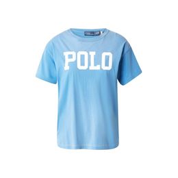Polo Ralph Lauren T-Shirt Damen Größe L himmelblau / weiß
