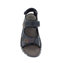 Reflexan Herren Sandale mit kontrastfarbigen Details, marine, Gr&ouml;&szlig;e 41