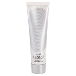 SENSAI Silky Purifying Mud Soap (Wash & Mask) Seife und Maske 2 in 1 125 ml