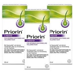 BAYER Priorin Liquid Sparset 3X50 ml