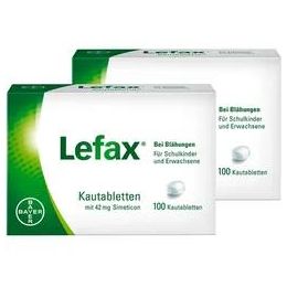 BAYER Lefax Kautabletten Doppelpack 2X100 St