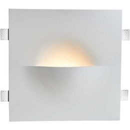 Quadratische LED-Wandleuchte G9 Gipskörper - V-TAC