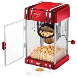 Unold Elektro Unold - Popcornautomat Retro 300 Watt Popcornmaschine Popcornmaker