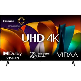 HISENSE LED-Fernseher "85E6NT", 4K UHD, E (A-G), Fernseher, schwarz, 85, Topseller