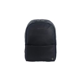 Cityrucksack DISCOVERY "Heritage" Gr. B: 30cm, schwarz, Polyurethane, Rucksäcke, mit praktischem Laptop-Fach