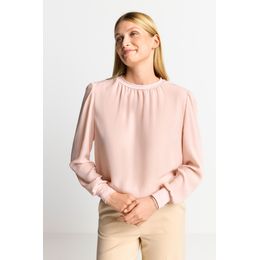 Rich & Royal Chiffonbluse RICH & ROYAL Gr. XL, rosa (rose shadow), Damen, Web, Obermaterial: 100% Polyester, Blusen, schlichtes Design