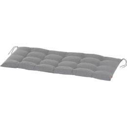 Bankauflage siena GARDEN "ATRIA, 140 cm", silber, B:48cm H:6cm T:120cm, Polyester, Polsterauflagen, Dessin Uni, aus 100% recyceltem Polyester, in verschiedenen Farben