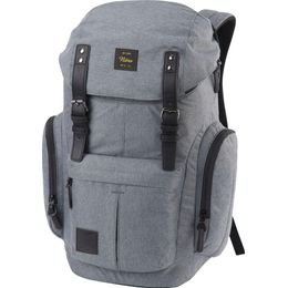 Freizeitrucksack Nitro "Daypacker", Gr. B/H/T: 30cm x 46cm x 18cm, schwarz (schwarz noise), Polyester, Rucksäcke, mit Laptopfach, Schulrucksack, Wanderrucksack oder Streetpack