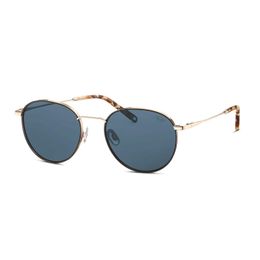 Sonnenbrille MINI EYEWEAR, Damen, gold, metallic, klassisch, Brillen, mit Federscharnier