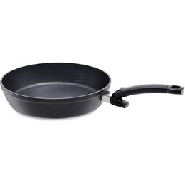 Bratpfanne Fissler "Adamant Comfort", schwarz, H:6,5cm Ø:24cm, Pfannen, hoher Pfannenkörper, Induktion