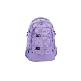 Schulrucksack 2be "Back to School", Kinder, Gr. B: 22.5cm, lila (flieder), casual, Rucksäcke, aus rPet Polyester-Material