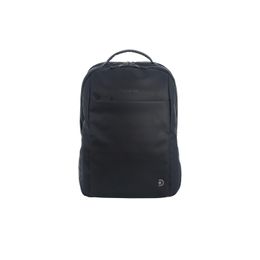 Cityrucksack DISCOVERY "Heritage", Gr. B: 13cm, schwarz, Polyurethane, casual, Rucksäcke, Polyurethane material