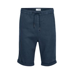 !Solid Shorts SOLID "Shorts SDTruc", Herren, Gr. S, N-Gr, blau (insignia blau), Obermaterial: 58% Leinen LI. 42% Viskose LENZING ECOVERO CV LenzEcov., casual, normal normal, Hosen