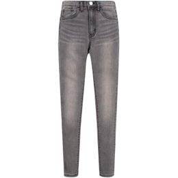 Stretch-Jeans LEVI'S KIDS "720™ HIGH RISE SUPER SKINNY" Gr. 3 (98), N-Gr, grau (my way), Mädchen, Denim/Jeans, Obermaterial: 70% Baumwolle, 29% Polyester, 1% Elasthan, Jeans, for GIRLS