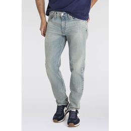 Levi's 5-Pocket-Jeans LEVI'S "531 ATHLETIC SLIM TAPER" Gr. 31, Länge 34, blau (mention me adv), Herren, Denim/Jeans, Obermaterial: 70% Baumwolle, 28% Lyocell, 2% Elasthan, Jeans, mit schmalem Bein