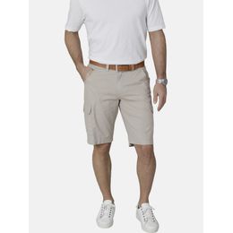 Bermudas Babista "Bermuda ZANMO" Gr. 48, N-Gr, beige, Herren, Obermaterial: 100% Baumwolle CO., Hosen, Taschenvielfalt und Komfort