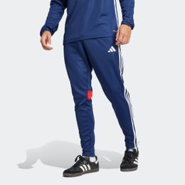 Trainingshose adidas Performance "TIRO ES PNT", Herren, Gr. M, N-Gr, team navy blau, rot, Obermaterial: 100% Polyester, sportlich, Hosen