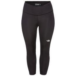 7/8-Jeggings The North Face "W PLUS FLEX HIGH RISE 7/8 TIGHT" Gr. 1X (46/48), N-Gr, schwarz (tnf schwarz), Damen, Interlock, Obermaterial: 77% Polyester, 23% Elasthan, unifarben, Hosen, in großen Größen