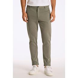 Stoffhose LINDBERGH Gr. M, N-Gr, mid army mix, Herren, Stoff, Obermaterial: 75% Polyester, 22% Viskose, 3% Elasthan. Futter: 65% Polyester, 35% Baumwolle, meliert, Hosen, mit Stretch