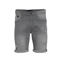 Jeansshorts 11 Project "Jeansshorts PRNarvik" Gr. XL, N-Gr, grau (denim grau), Herren, Obermaterial: 98% Baumwolle CO. 2% Elasthan EL., unifarben, Jeans