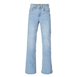 Bootcut-Jeans Garcia "Rianna", Mädchen, Gr. 140, N-Gr, blau (light blau used), Denim/Jeans, Obermaterial: 99% Baumwolle, 1% Elasthan, modisch, slim fit, Jeans, for GIRLS