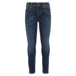 Straight-Jeans Tommy Hilfiger "BOYS SCANTON Y" Gr. 5 (110), N-Gr, blau (schwarz used), Jungen, Denim/Jeans, Obermaterial: 99% Baumwolle, 1% Elasthan, unifarben, Jeans, Für Kinder und Jugendliche