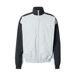 Nike Sportswear Jacke 'CLUB' Herren Gr&ouml;&szlig;e XXL grau / schwarz / wei&szlig;
