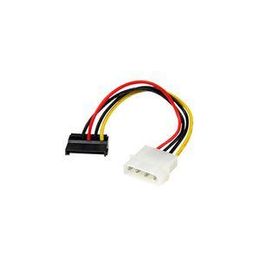 StarTech.com linksverwinkelter Netzadapter 152mm Multicolor - SATAPOWADPL
