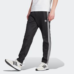 Sporthose adidas originals "BECKENBAUER TP" Gr. XL, N-Gr, schwarz-weiß (schwarz, weiß), Herren, Obermaterial: 52% Baumwolle, 48% Polyester, clean, Hosen