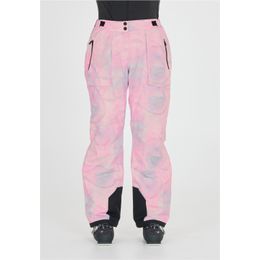 Skihose SLOPE "Killy", Damen, Gr. M, US-Gr&ouml;&szlig;en, pink, 100% Polyester, bedruckt, lang, Hosen Skihose, Mit All-Over-Print und Top Ausstattung