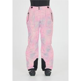 Skihose SLOPE "Killy", Damen, Gr. L, US-Größen, rosa, 100% Polyester, bedruckt, casual, Hosen, Mit All-Over-Print und Top Ausstattung