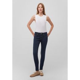 Röhrenjeans Mavi "ADRIANA" Gr. 27, Länge 34, midnight rinse, Damen, 92% Baumwolle, 6% Polyester, 2% Elasthan, Jeans, skinny Fit