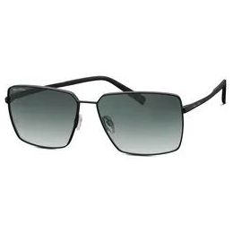 Marc O'Polo Sonnenbrille MARC O'POLO, Damen, schwarz, metallic, klassisch, Brillen, mit Verlaufstönung