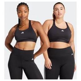 Sport-BH Adidas PERFORMANCE "TLRDRCT HS BRA" Gr. XL, Cup A/B, schwarz (schwarz a, b), Damen, Obermaterial: 89% Polyester, 11% Elasthan, BHs