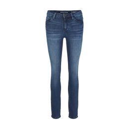 Tom Tailor Damen Alexa Skinny Jeans, blau, Uni, Gr. 32/32