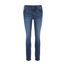 Tom Tailor Damen TTALEXA SKINNY Jeans, blau, Uni, Gr. 32/32