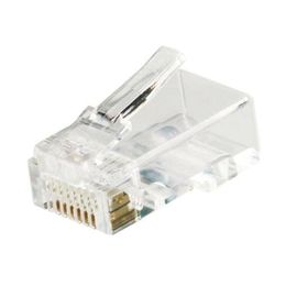 Stecker plug CAT6 utp RJ45 8/8 nicht bildschirm Fanton 23727 - Transparent