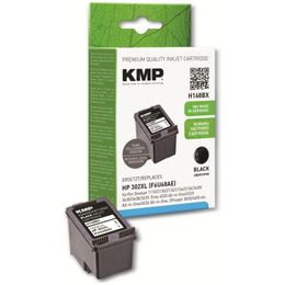 KMP Tintenpatrone kompatibel zu HP 302XL (F6U68AE), schwarz