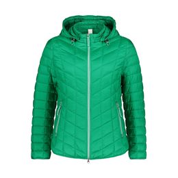 Outdoorjacke Betty Barclay "Betty Barclay Outdoorjacke mit abnehmbarer Kapuze" Gr. 42, grün (grün grass), Damen, Obermaterial: 100% Polyamid. Füllung: 100% Polyester., Jacken