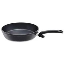 Bratpfanne Fissler "Adamant Comfort", schwarz, H:6,5cm Ø:24cm, Pfannen, hoher Pfannenkörper, Induktion